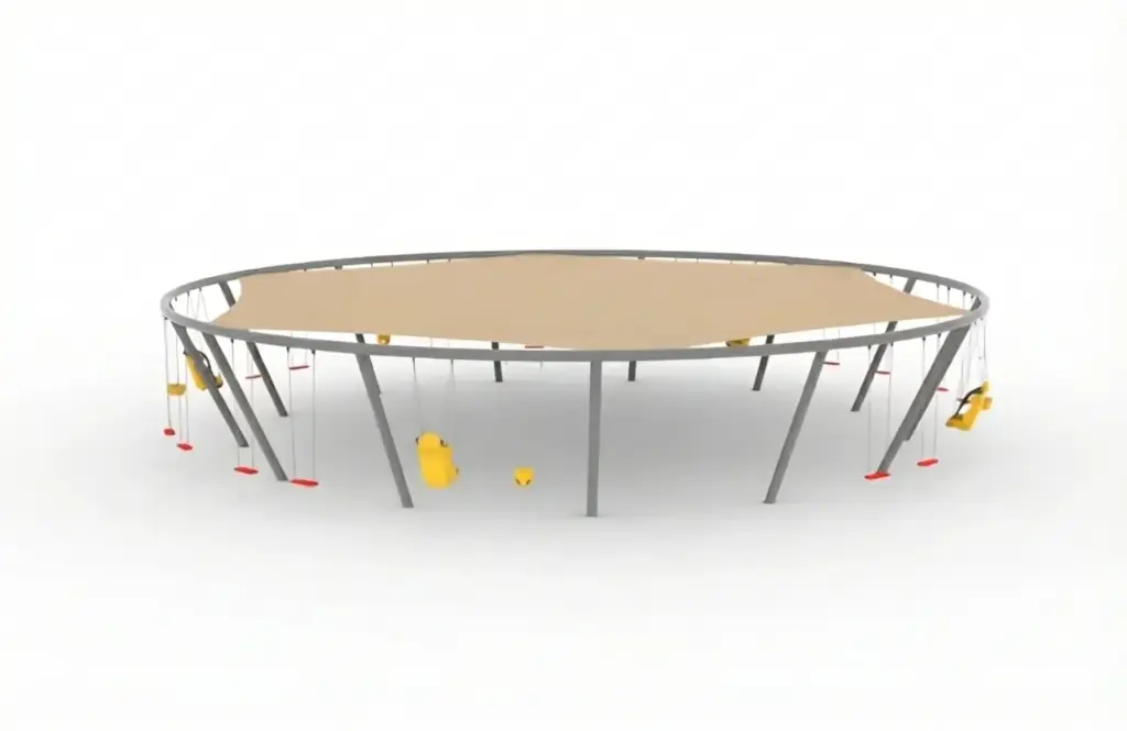 Columpio Circular 10 Estaciones | Playtopia